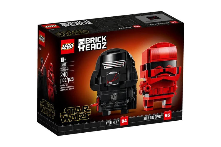 PRE-LOVED LEGO BrickHeadz Star Wars Kylo Ren & Sith Trooper 75232