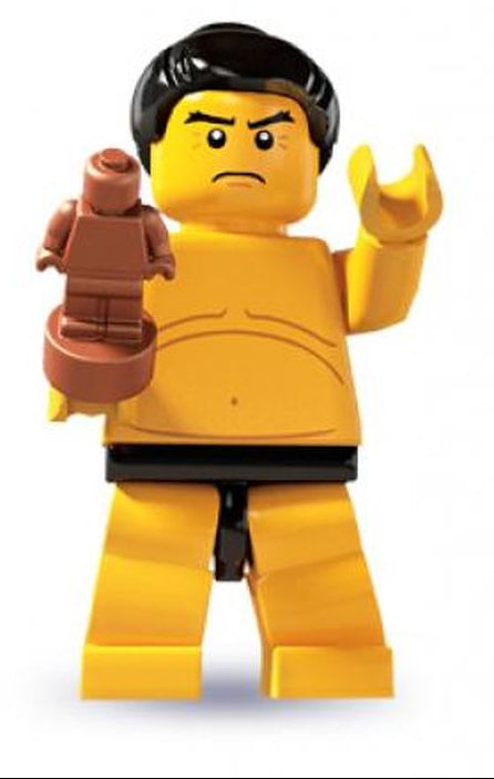 LEGO MINIFIG Sumo Wrestler, Series 3 col03-7