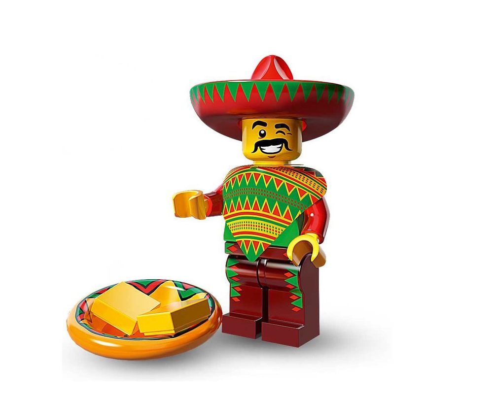 LEGO MINIFIG Taco Tuesday Guy, The LEGO Movie coltlm-12