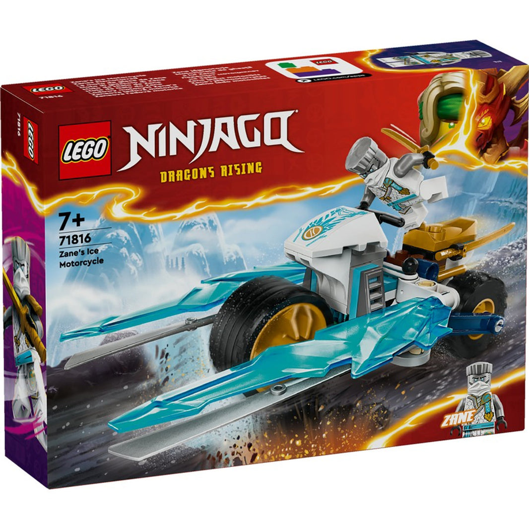 PRE-LOVED LEGO Ninjago Zane's Ice Motorcycle 71816 (No Box)