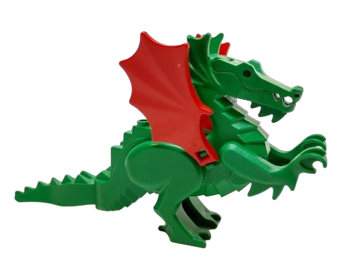 LEGO ANIMAL Dragon, Classic with Red Wings 6129c03