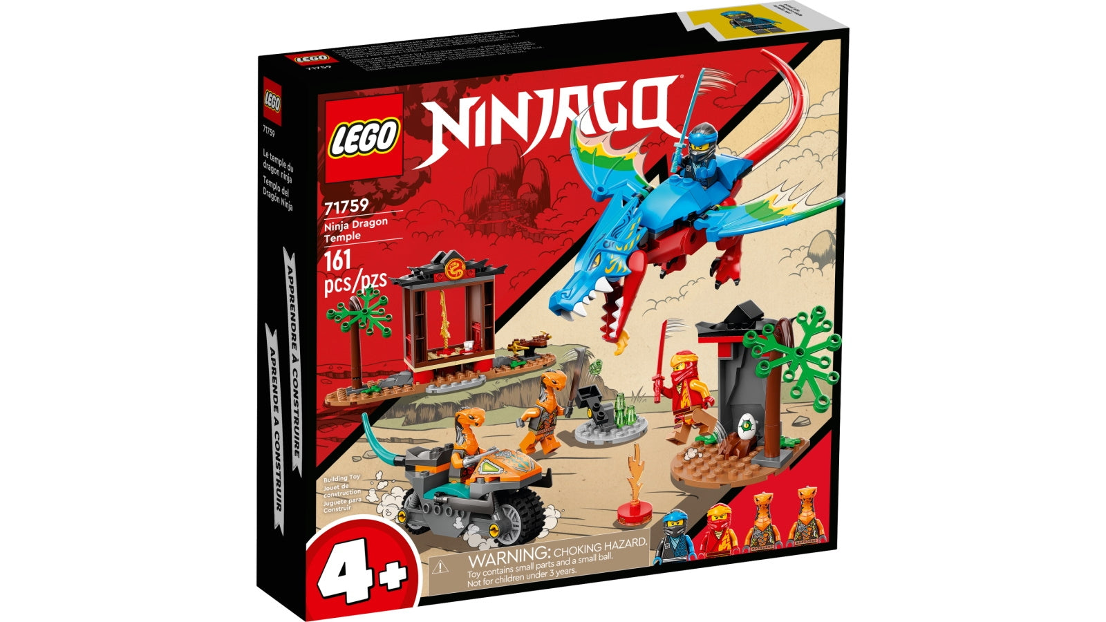 LEGO Ninjago Ninja Dragon Temple 71759