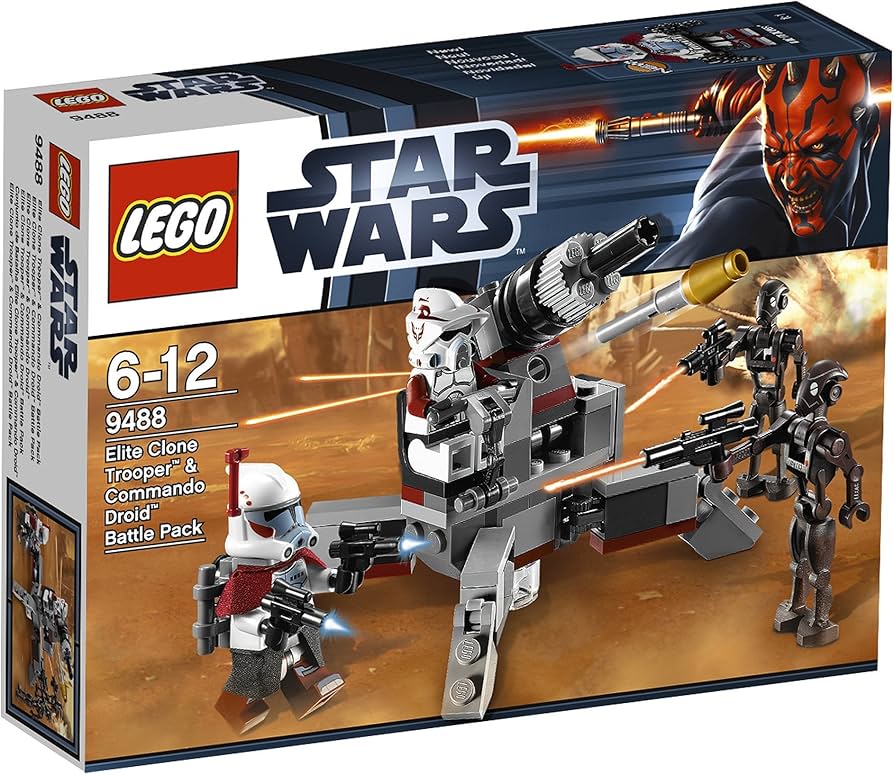 LEGO Star Wars The Clone Wars Elite Clone Trooper & Commando Droid Bat