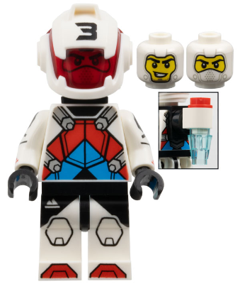 LEGO MINIFIG Minifigure Series Jetpack Racer col451