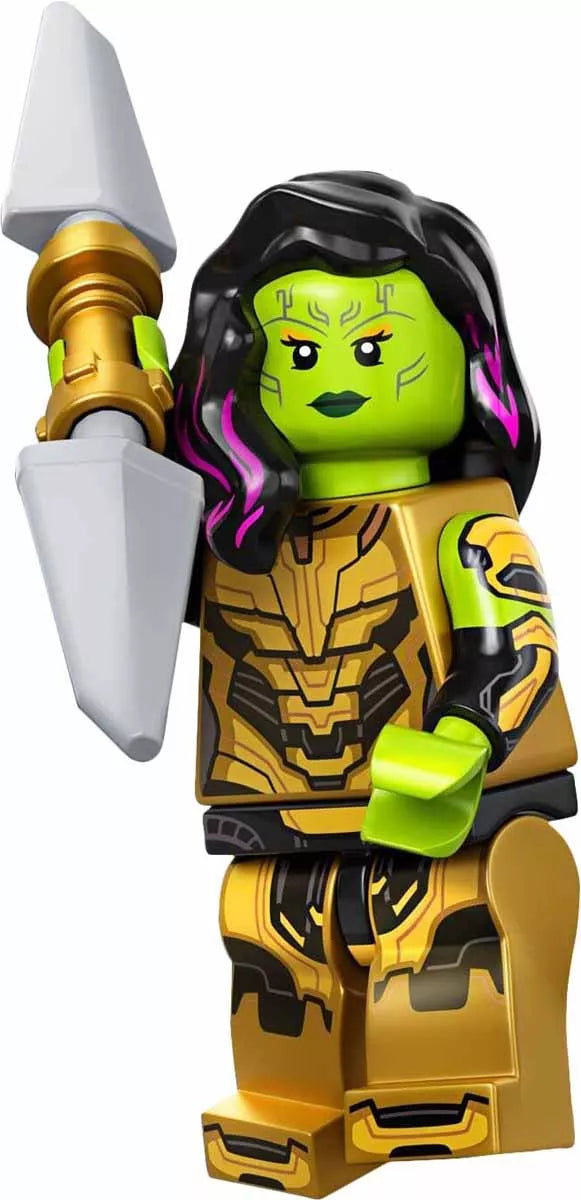LEGO MINIFIG Gamora with Blade of Thanos, Marvel Studios, Series 1 col