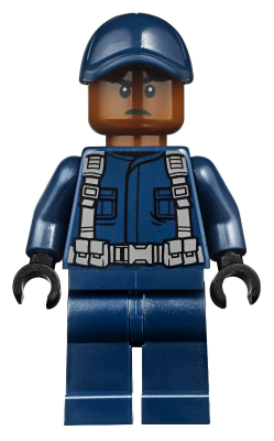 LEGO MINIFIG Jurassic World ACU Guard jw039