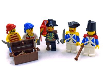 PRE-LOVED LEGO Pirate Minifigures (Sea Mates) 6251