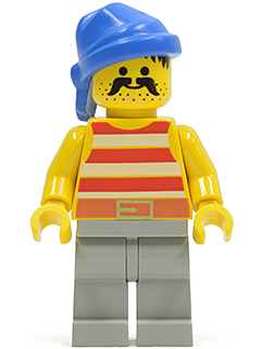 LEGO MINIFIG Pirates Darwin the Pirate pi041