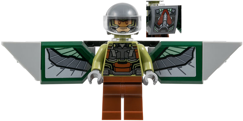 LEGO MINIFIG Marvel Super Heroes Falcon (Joaquín Torres) sh1000s